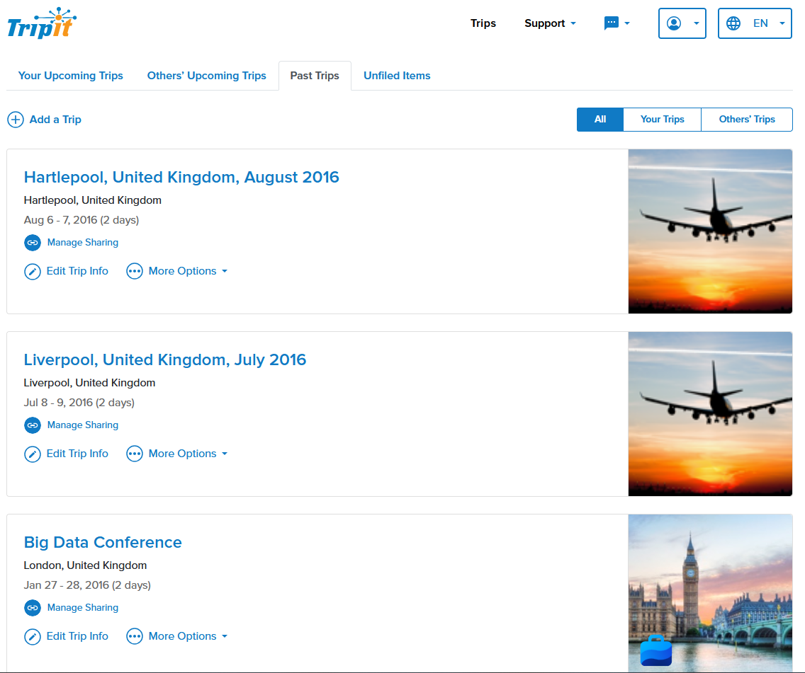 TripIt review - Neil Turner's Blog